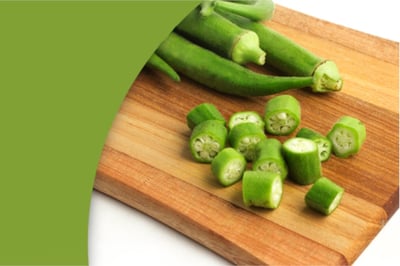 Lady Finger Diced (250g Pack) : Buy online | freshtohome.com