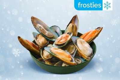 Mussel Half Shell (300g Pack, Freshly Frozen) : Buy online ...