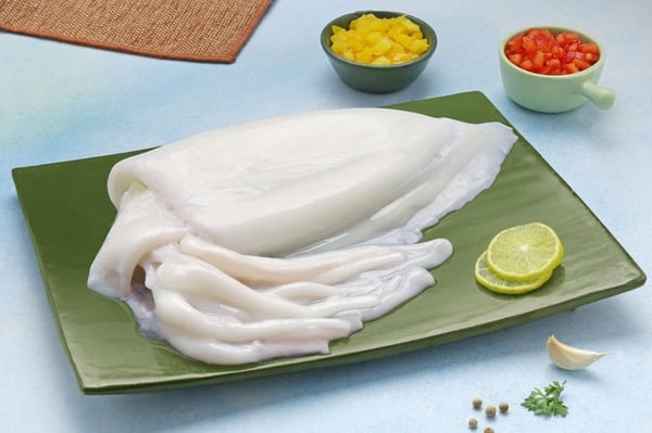 Cuttle Fish - Whole cleaned (460g to 550g Pack) | Hindupur