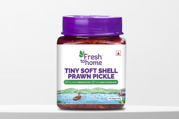 Tiny Soft Shell Prawn Pickle (150g Pack) | Perinthalmanna