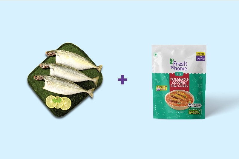 Combo: (500g Mackerel / Ayala Whole Cleaned + 200g DIY Tamarind ...