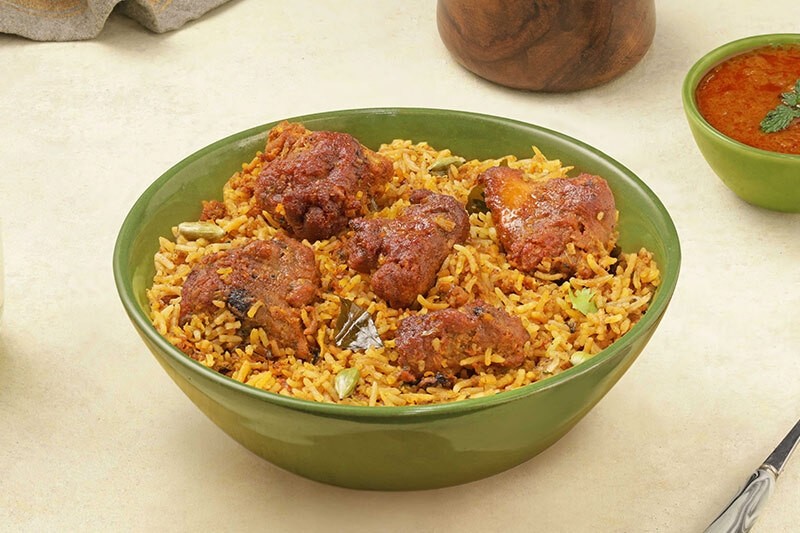 Andhra Chicken Biryani (500g Pack) : Buy online | freshtohome.com