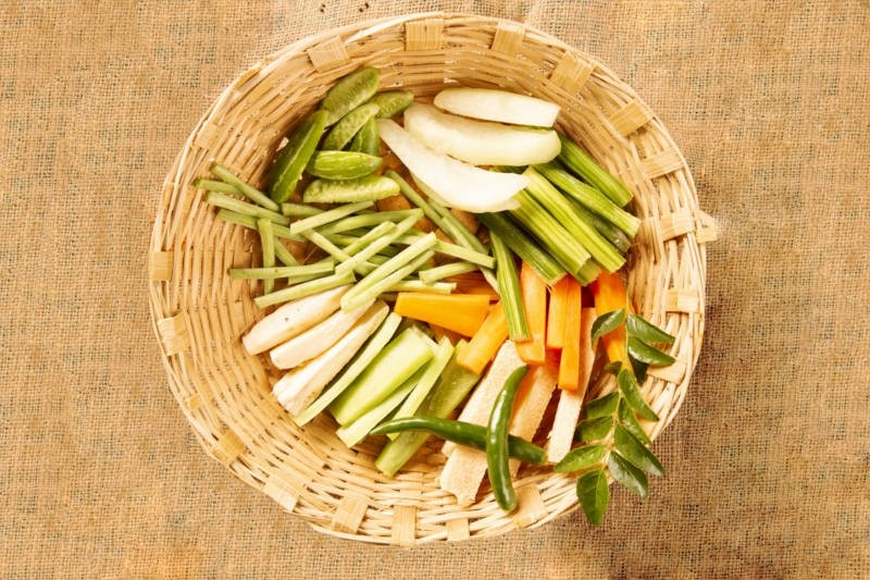 Avial Cut Vegetable Mix - 500g Pack (Ozone Washed) : Buy online ...