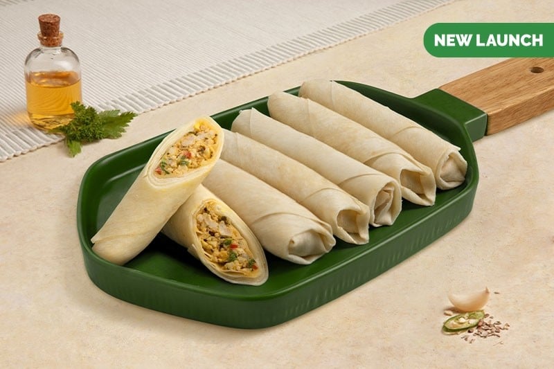 Cajun Chicken Spring Roll (220g Pack) : Buy online | freshtohome.com