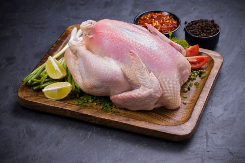 Castrated / Capon Chicken (With Skin) - Whole : Buy online ...