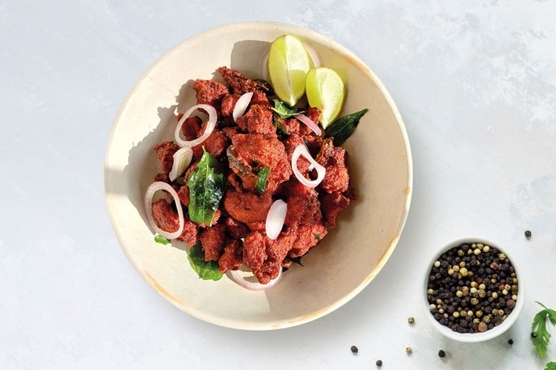 Boneless Chicken 65 (350g pack) : Buy online | freshtohome.com