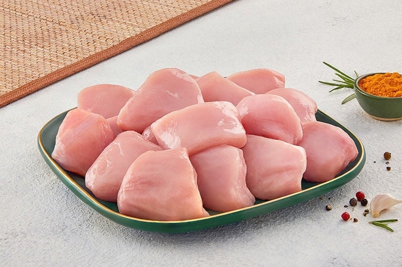Premium Boneless Chicken Cubes : Buy online | freshtohome.com