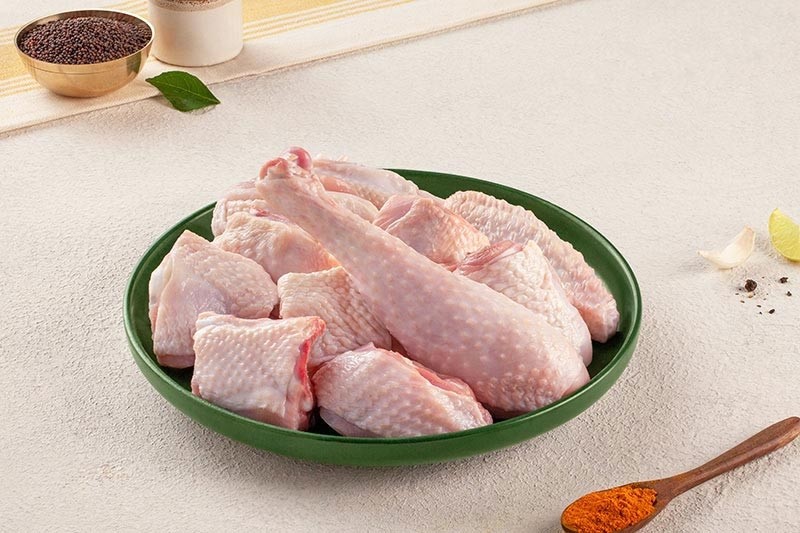 Free Range Country Chicken / Nattu Koli - Curry Cut (With Skin) : Buy ...