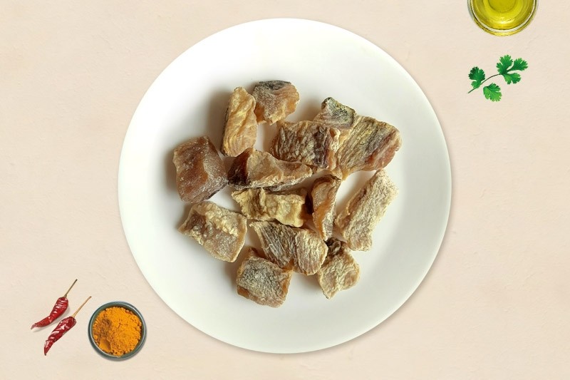 Dry Mahi Mahi Cubes Salted (100g Pack) : Buy online | freshtohome.com