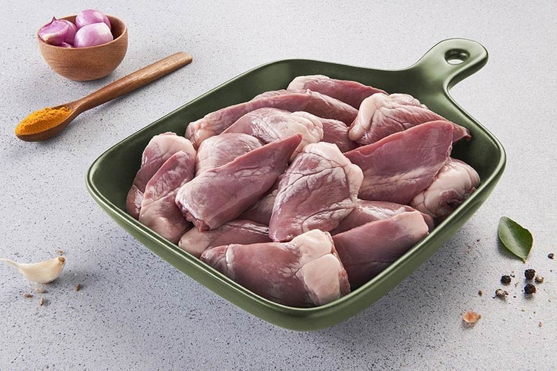 Goat Heart (480g to 500g Pack) : Buy online | freshtohome.com