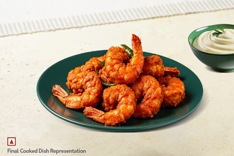 Masaledar Jinga Fry (Prawn Fry - 300g Pack) : Buy online | freshtohome.com