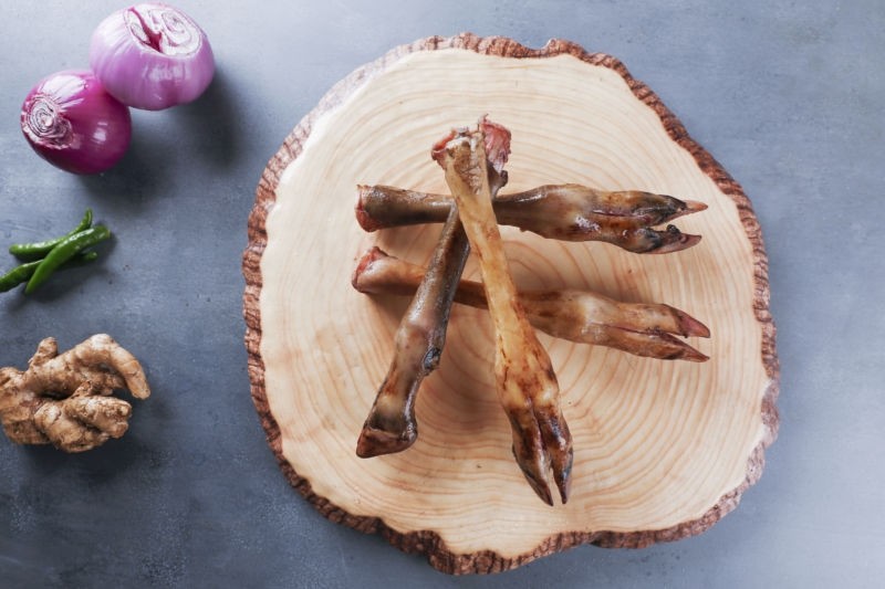 Mutton Trotters / Paya (Set of 4 whole legs) for Soup : Buy online ...