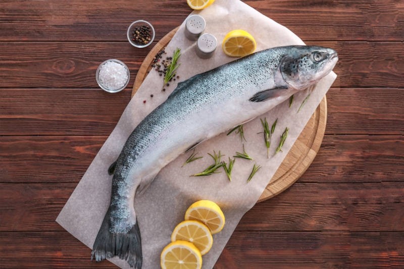 Organic Salmon : Buy online | freshtohome.com