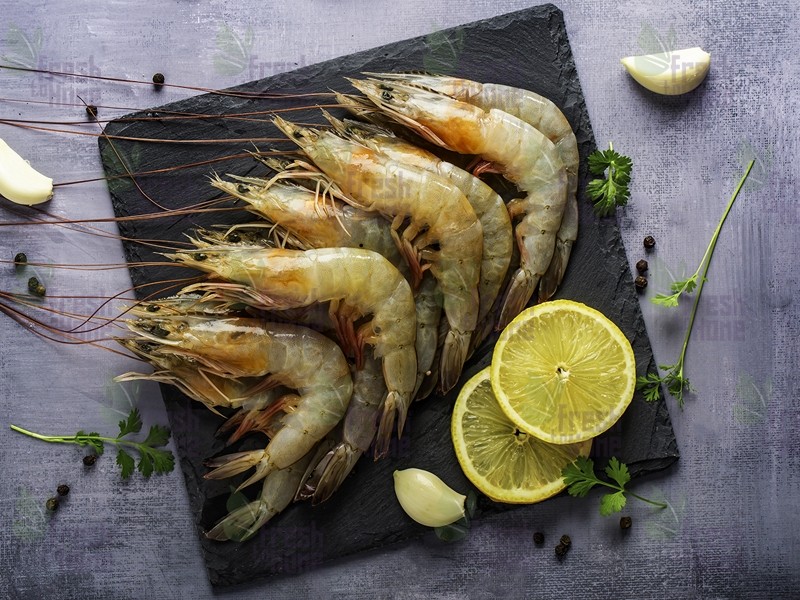 Indian Prawns/Venami (Large) : Buy online | freshtohome.com