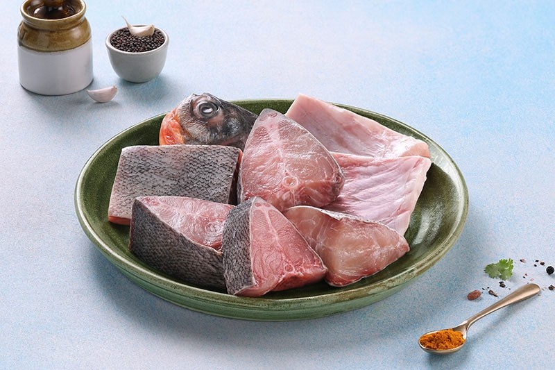 Rupchanda / Roopchand / River Pomfret - Curry Cut (may include head ...