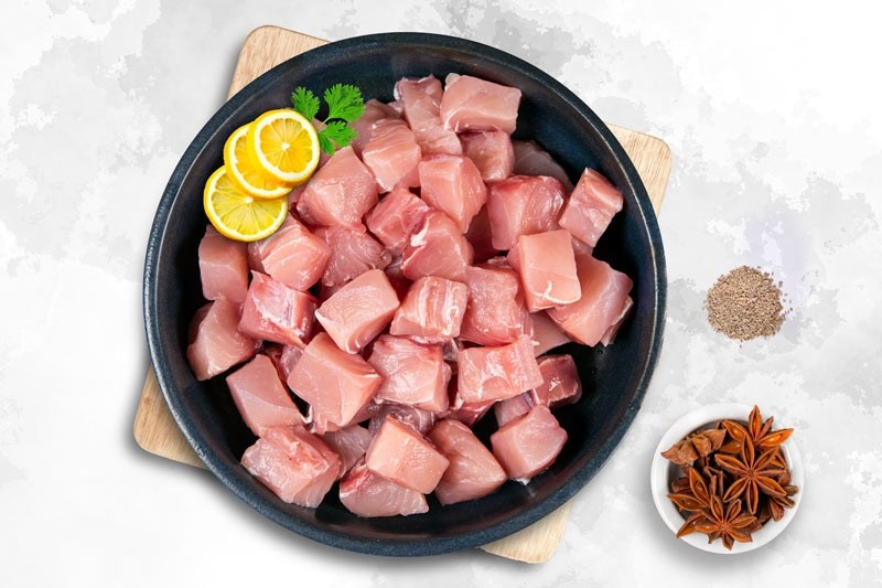 Sail Fish / Ola Meen - Cubes 250g pack : Buy online | freshtohome.com
