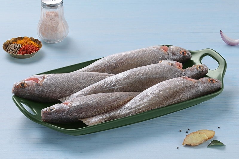 Silver Croaker / Kora / Bhola / ভোলা - Whole Cleaned : Buy online ...