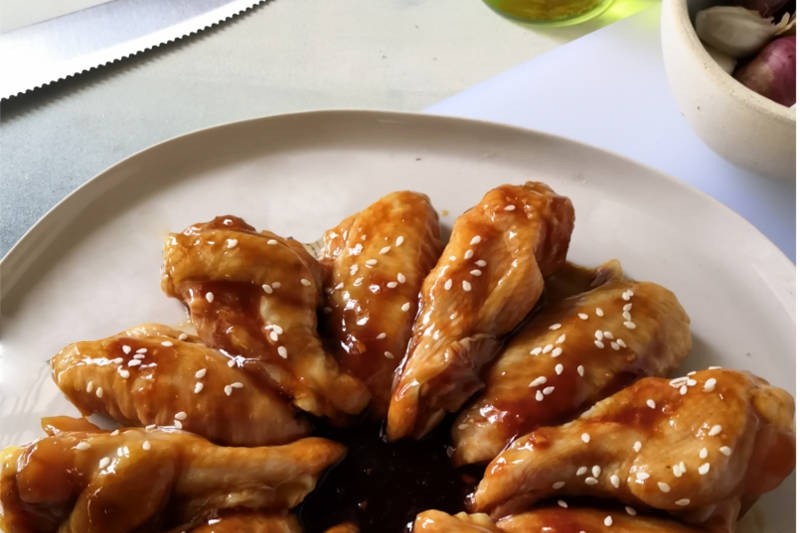 Teriyaki Chicken Wings - Pack of 430g to 450g : Buy online ...