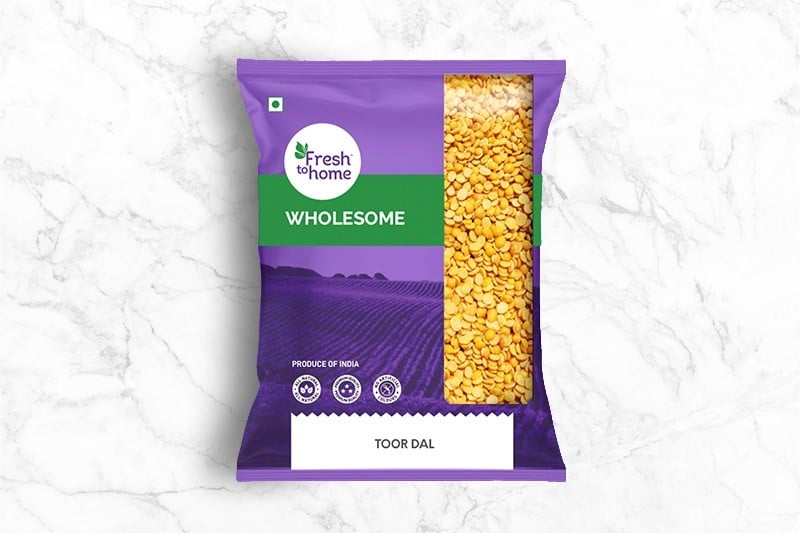 Toor Dal (500g Pouch) : Buy online | freshtohome.com