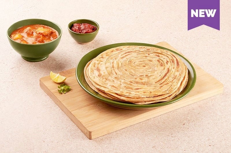 Wheat Parota (5 pieces, 400g Pack) : Buy online | freshtohome.com