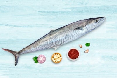 Seer Fish / Neymeen / Surmai / Vanjaram / Anjal (300g to 750g) - Whole ...