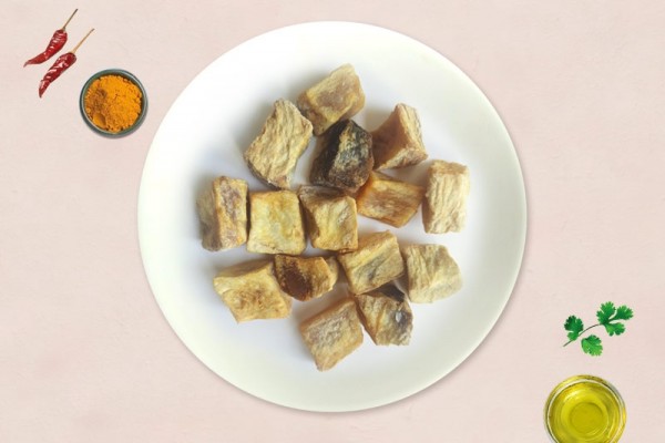 Dry Cobia / Motha Cubes (Salted) - 100g Pack | Mandya