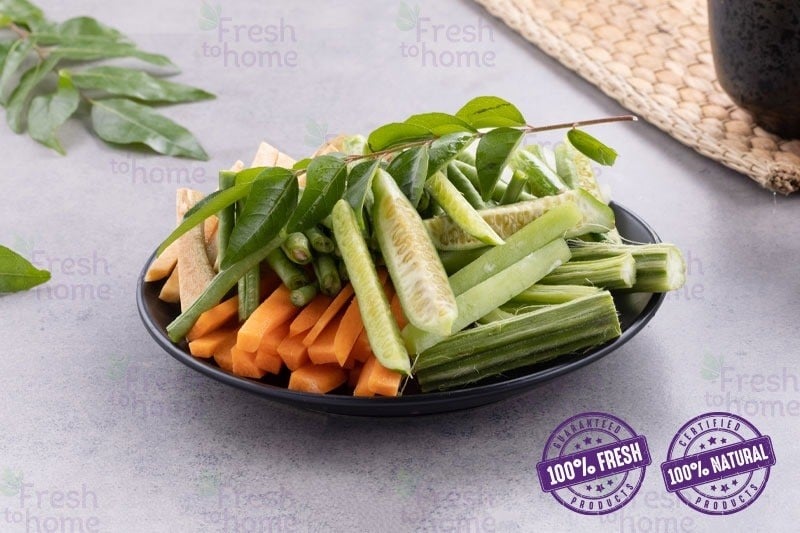 All Day Convenience - Vegetable Cuts Avial Mix (Pack of 350g - 380g ...