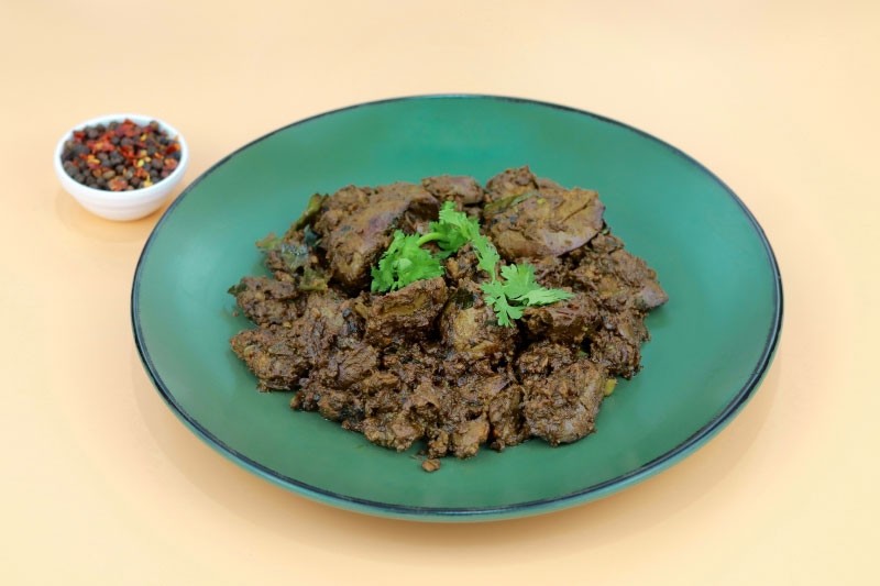 Chicken Liver Pepper Fry - Pack of 250g : Buy online | freshtohome.com