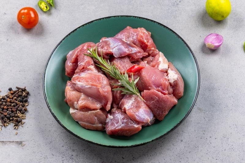 Premium Ethiopia Mutton - Boneless Curry Cut : Buy online | freshtohome.com