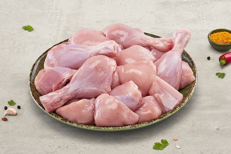 Premium Tender & Antibiotic-residue-free Skinless Chicken Curry Cut (1 ...