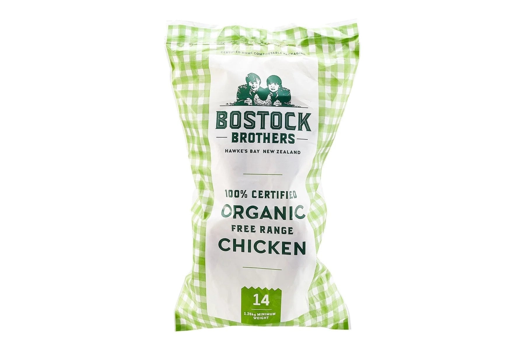 New Zealand Bostock Brothers Organic Whole Chicken (Frozen) - Pack of 1 ...