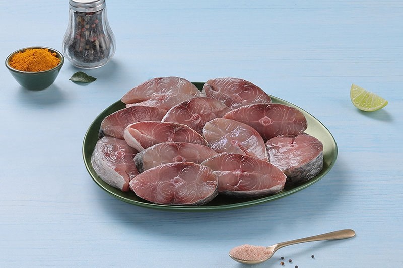 Grey Mullet / Thirutha / Bhangor - Steaks (480g to 500g Pack) : Buy ...