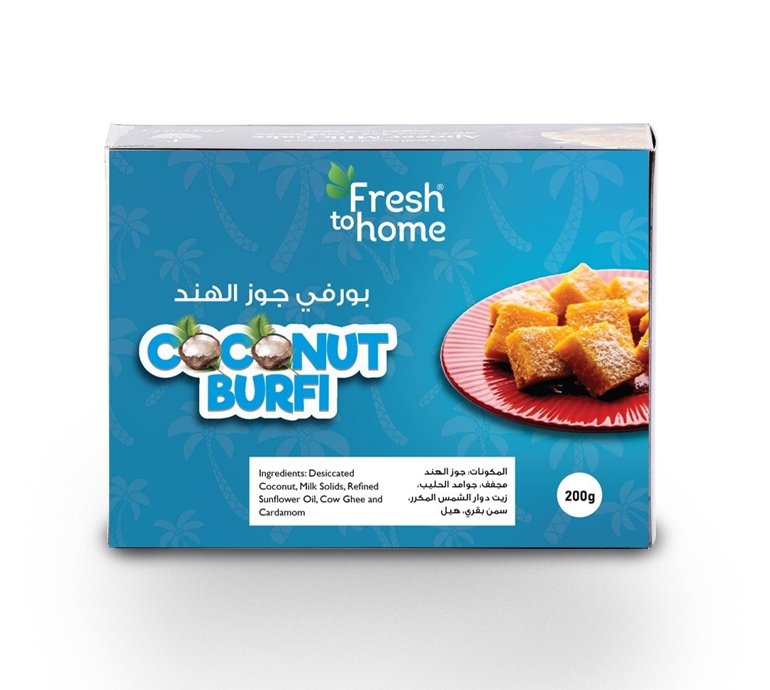 Coconut Burfi-200g Pack : Buy online | freshtohome.com