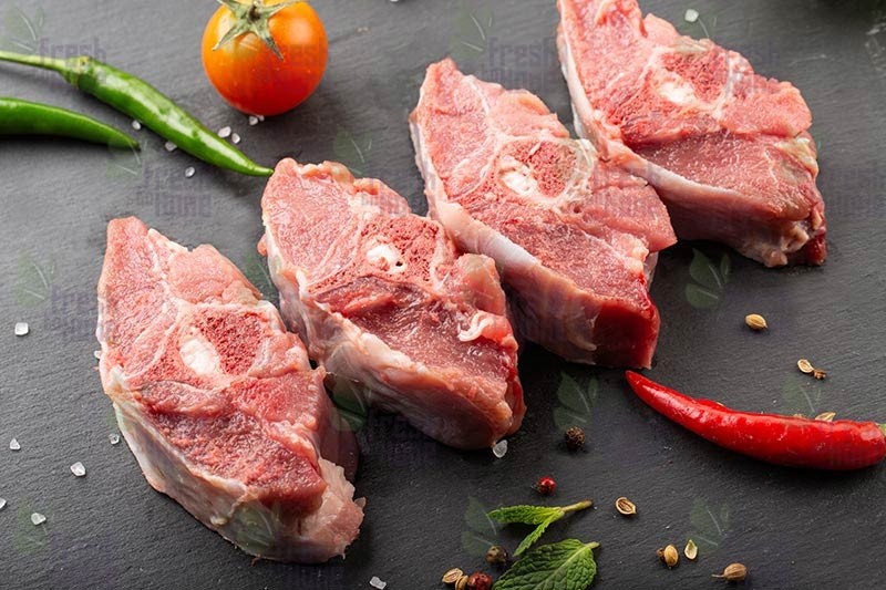 Premium Indian Mutton Loin Chops : Buy online | freshtohome.com