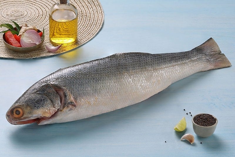 Indian Salmon / Andag / Vazhmeen (Large) - Whole Cleaned : Buy online ...