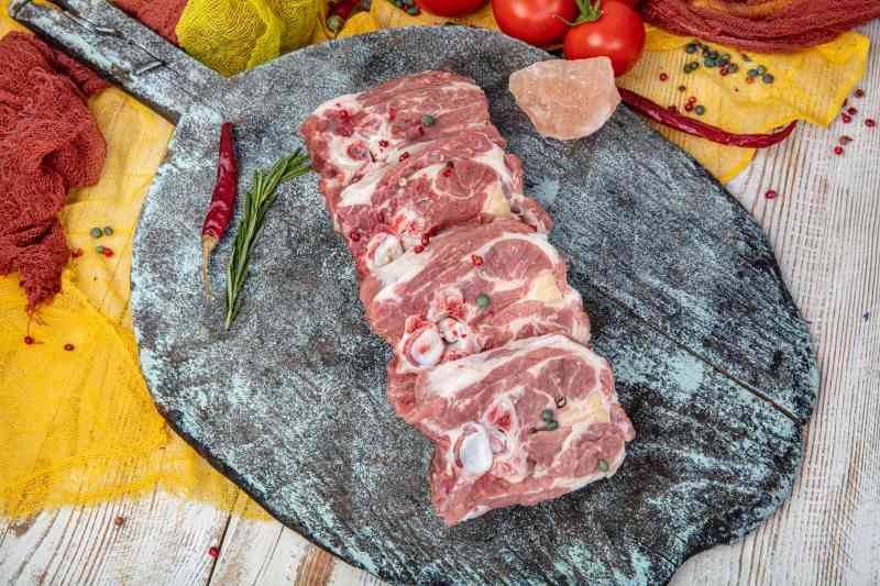 Premium Indian Mutton- Neck Steak : Buy online | freshtohome.com