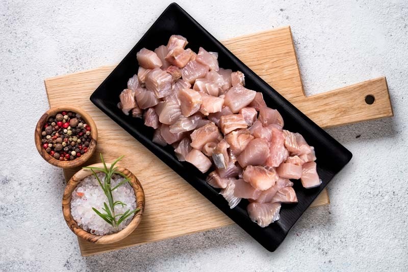 Fresh Mahi Mahi / Anfalous - Cubes (250g pack) : Buy online ...