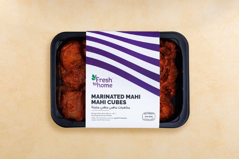Marinated Mahi Mahi Cubes - Pack of 250g : Buy online | freshtohome.com
