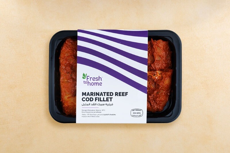 Marinated Reef Cod Fillet - Pack of 250g : Buy online | freshtohome.com
