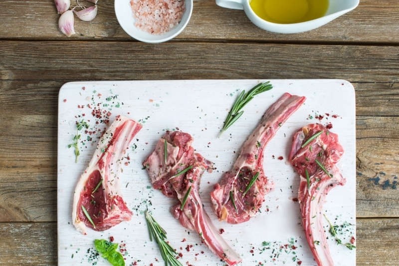 Premium Ethiopian Mutton - Chops / Racks : Buy online | freshtohome.com