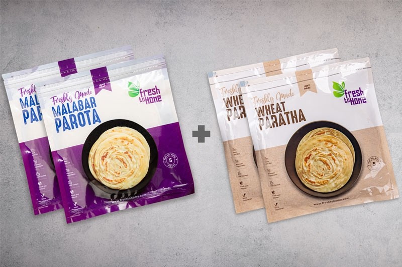 Paratha Variety Value Pack : Buy online | freshtohome.com