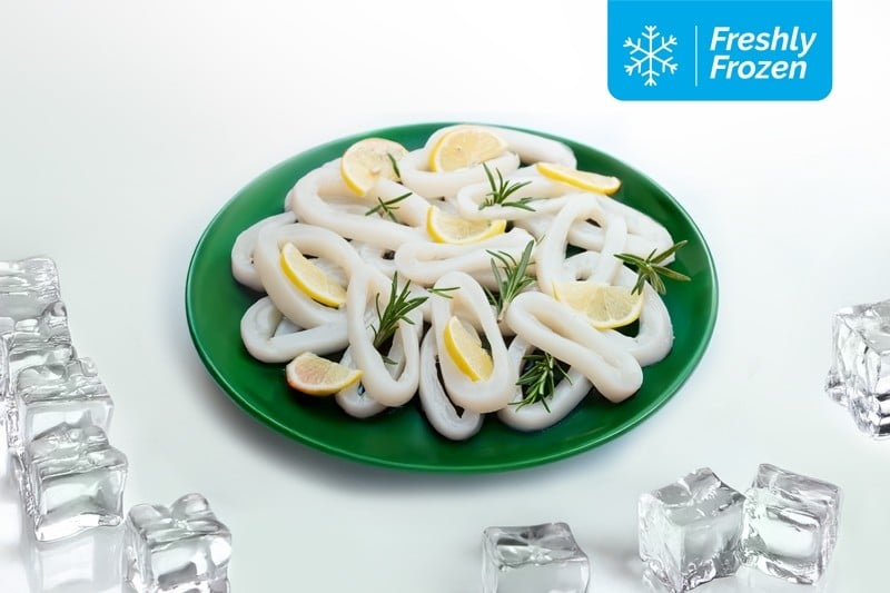 Calamari Rings (200g Pack, Freshly Frozen) : Buy online | freshtohome.com