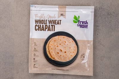 Whole Wheat Chapati -Pack of 5 : Buy online | freshtohome.com