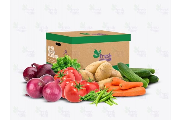 Basic Fresh Veggies Box - Approx 4kg | Ajman