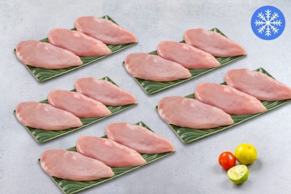 Freshly Frozen Chicken Breast Fillet - Bundle - Pack of 5 (2.5Kg) | Dubai